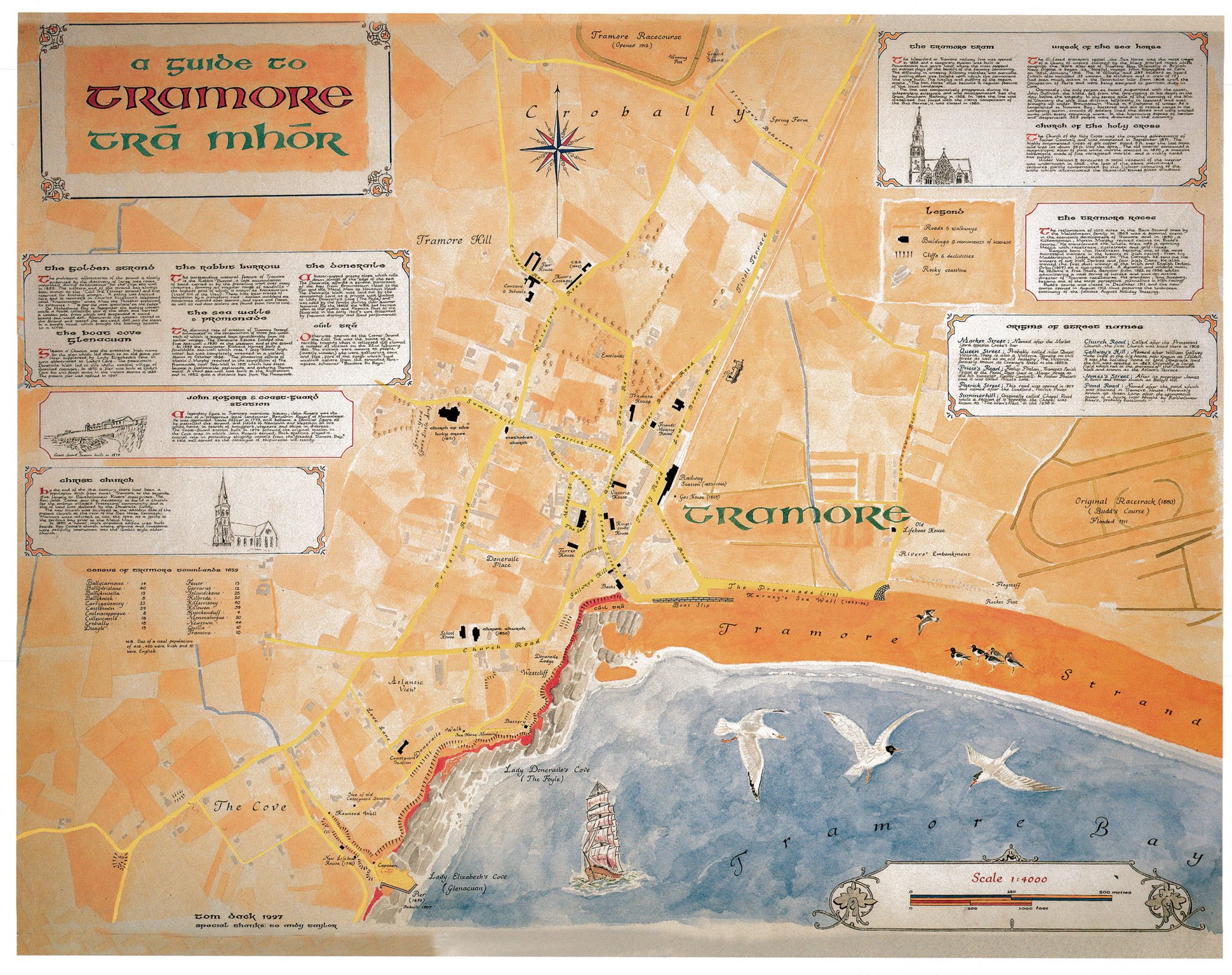 Tramore historic maps - Lafcadio Hearn Japanese Gardens